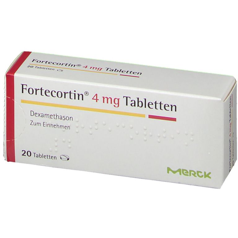 Fortecortin® 4 mg 20 St mit dem E-Rezept kaufen - Shop Apotheke