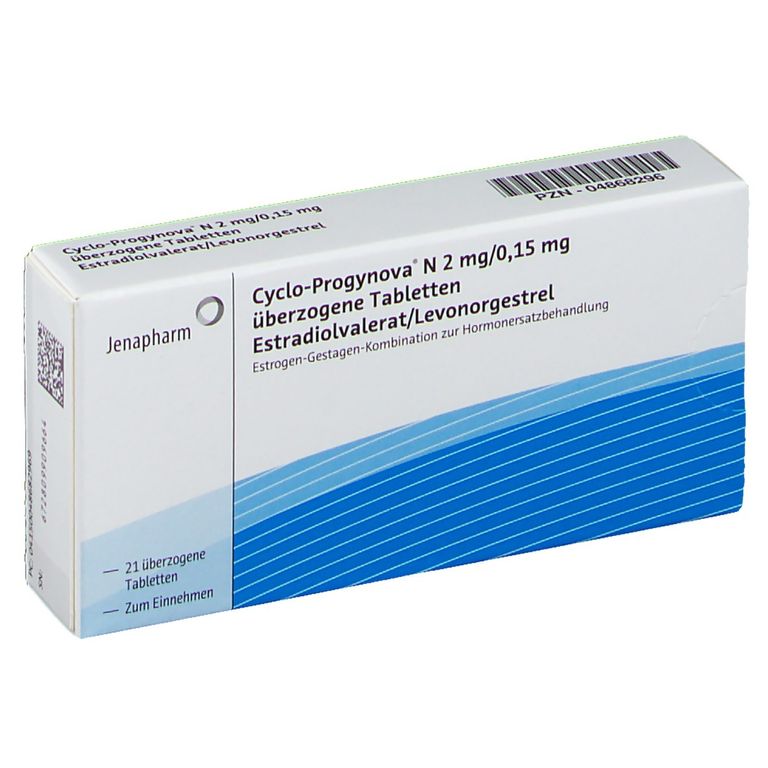 Cyclo-Progynova® N 2 mg/0,15 mg 21 St mit dem E-Rezept kaufen - Shop ...