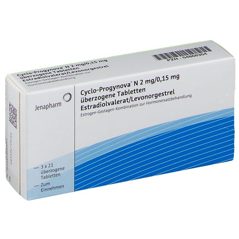 Cyclo-Progynova® N 2 mg/0,15 mg 3x21 St mit dem E-Rezept kaufen - Shop ...