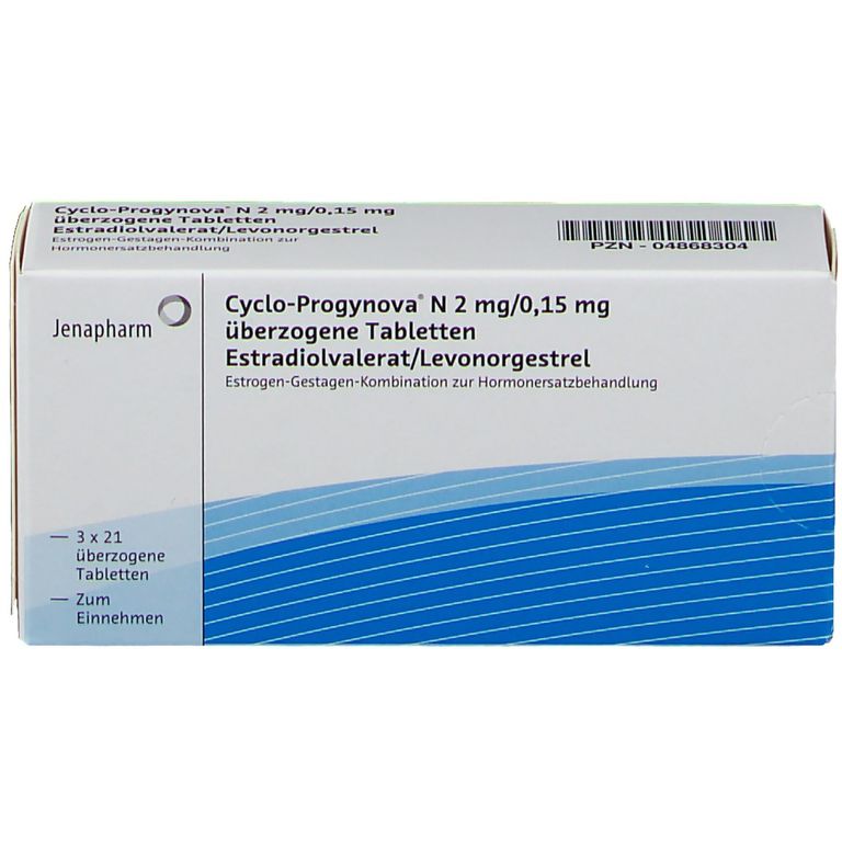 Cyclo-Progynova® N 2 mg/0,15 mg 3x21 St mit dem E-Rezept kaufen - Shop ...