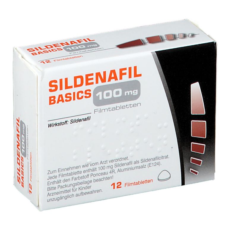 SILDENAFIL BASICS 100 mg 12 St mit dem E-Rezept kaufen - Shop Apotheke