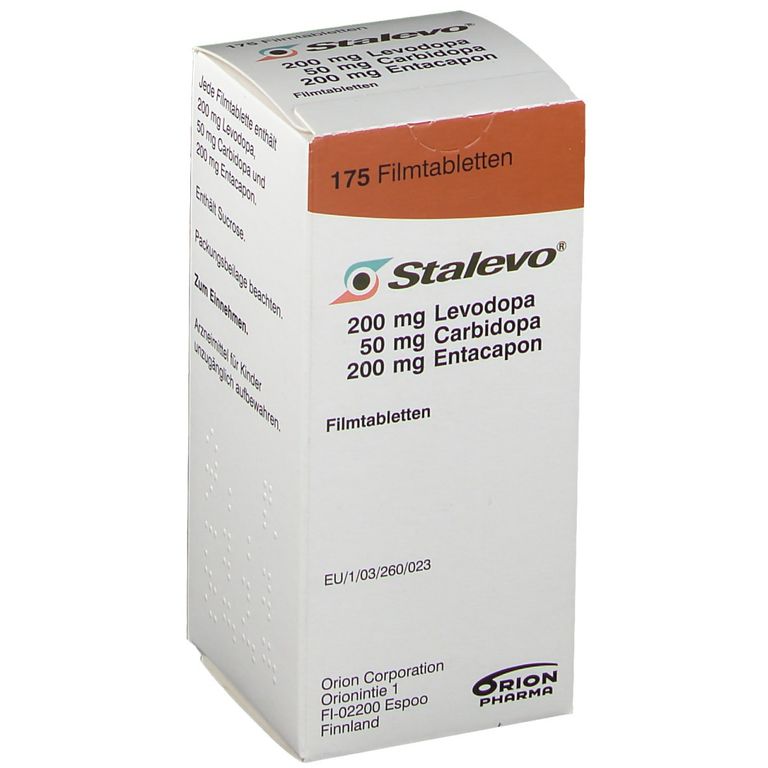 Stalevo® 200 mg/50mg/200 mg 175 St mit dem E-Rezept kaufen - Shop Apotheke