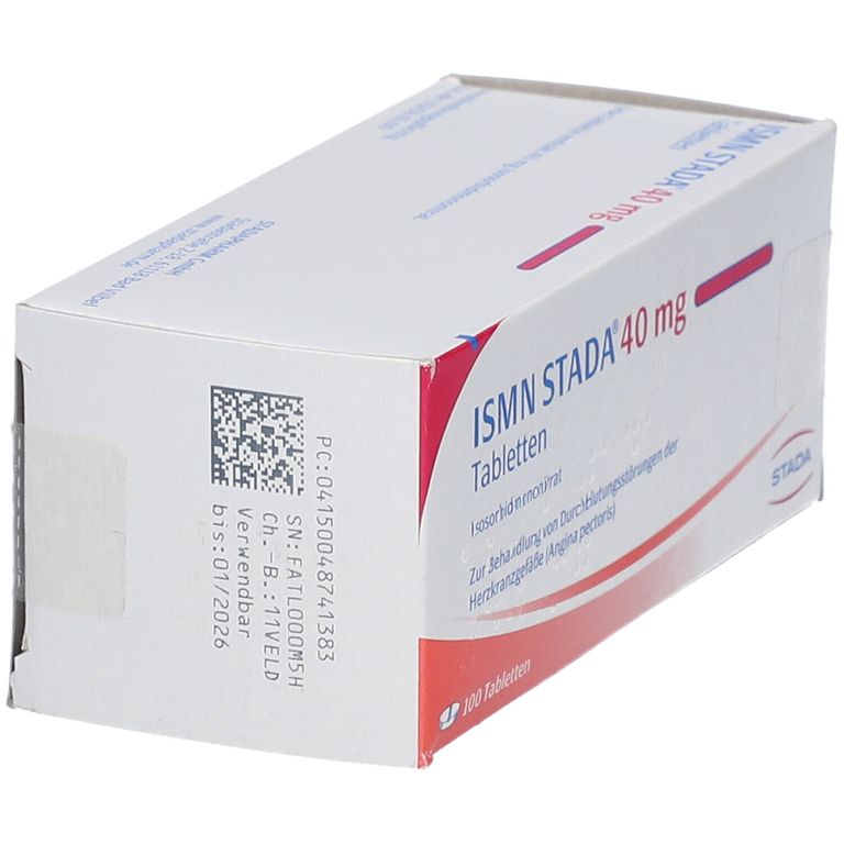 ISMN STADA® 40 mg 100 St mit dem E-Rezept kaufen - Shop Apotheke
