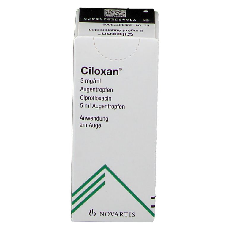 Ciloxan® 3 mg/ml 5 ml mit dem E-Rezept kaufen - Shop Apotheke