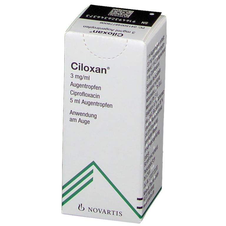 Ciloxan® 3 mg/ml 5 ml mit dem E-Rezept kaufen - Shop Apotheke