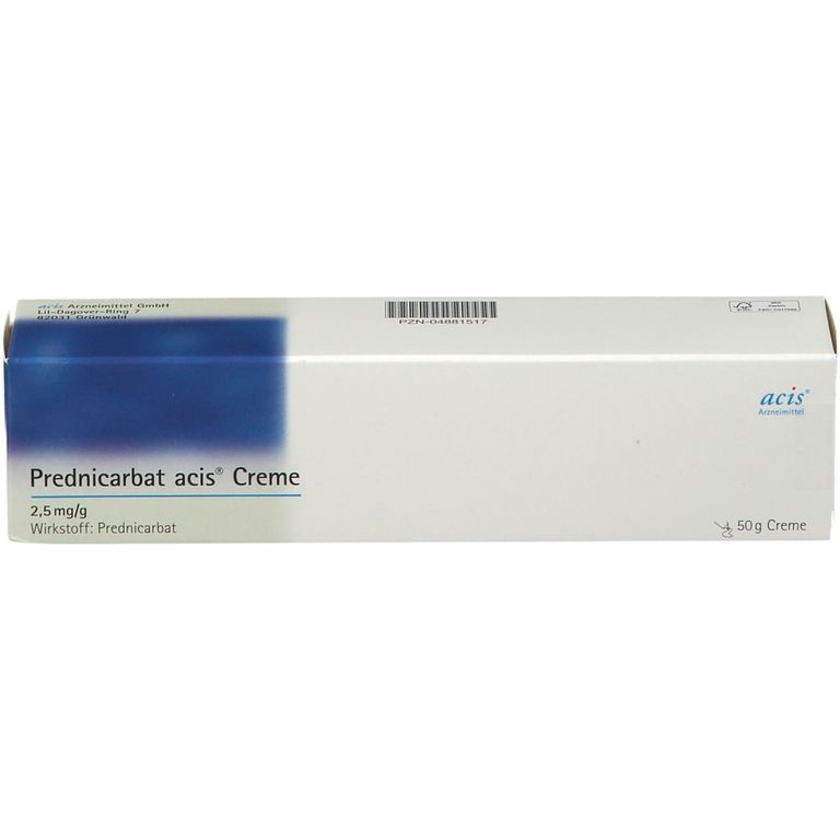 Prednicarbat acis® Creme 50 g mit dem E-Rezept kaufen - Shop Apotheke