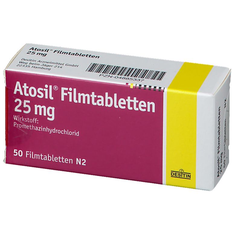 Atosil® 25 mg 50 St mit dem E-Rezept kaufen - Shop Apotheke