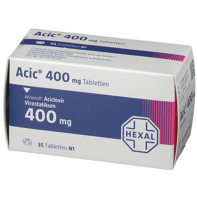 Acic® 400 mg 35 St mit dem E-Rezept kaufen - Shop Apotheke