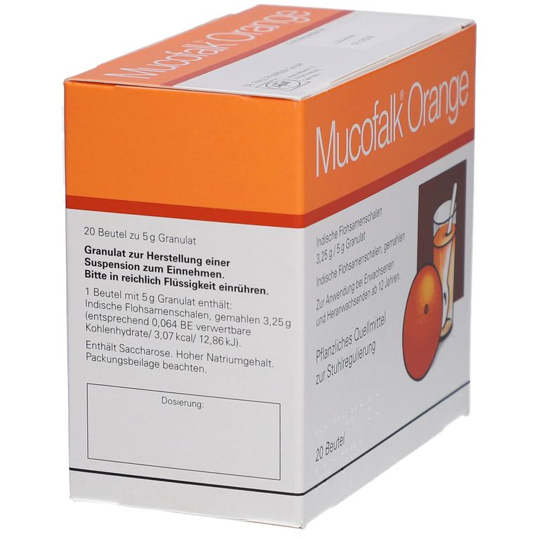 Mucofalk® Orange Granulat 20 St - Shop Apotheke