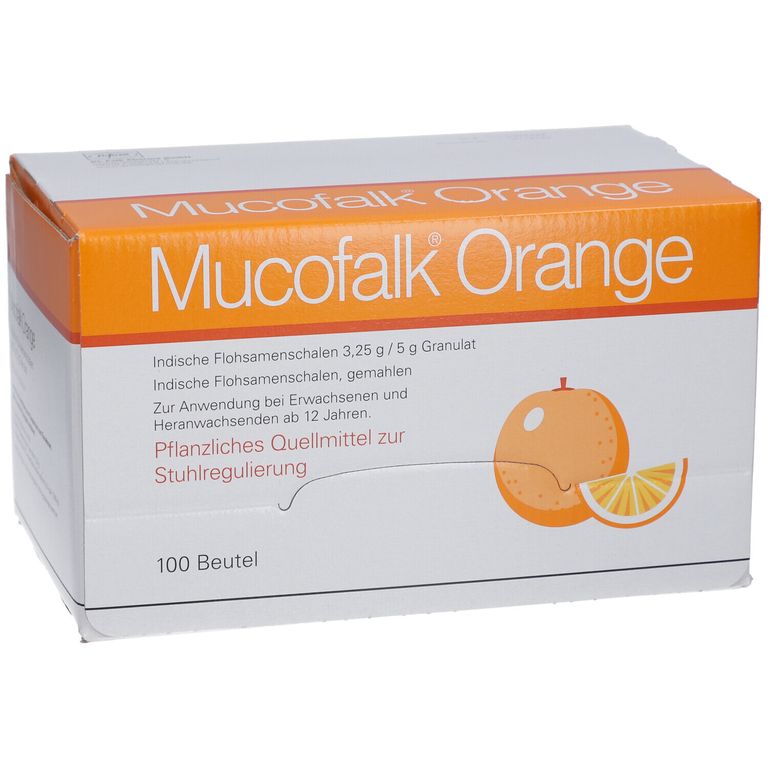 Mucofalk® Orange Granulat 100 St - Shop Apotheke