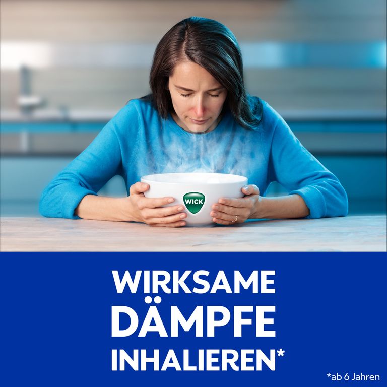 WICK VapoRub Erkältungssalbe, Linderung von 4 Erkältungssymptomen 25 g ...