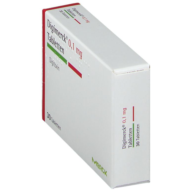 Digimerck® 0,1 mg 30 St mit dem E-Rezept kaufen - Shop Apotheke