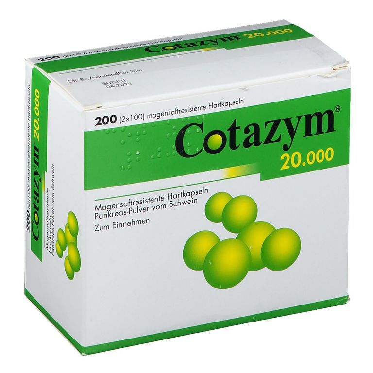 Cotazym® 20.000 200 St - Shop Apotheke