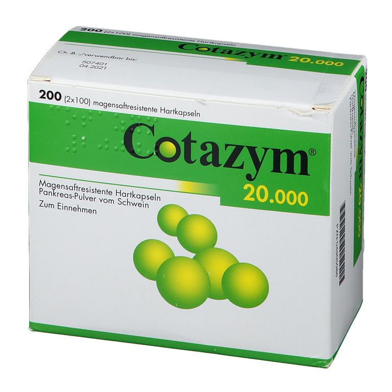 Cotazym® 20.000 200 St - Shop Apotheke