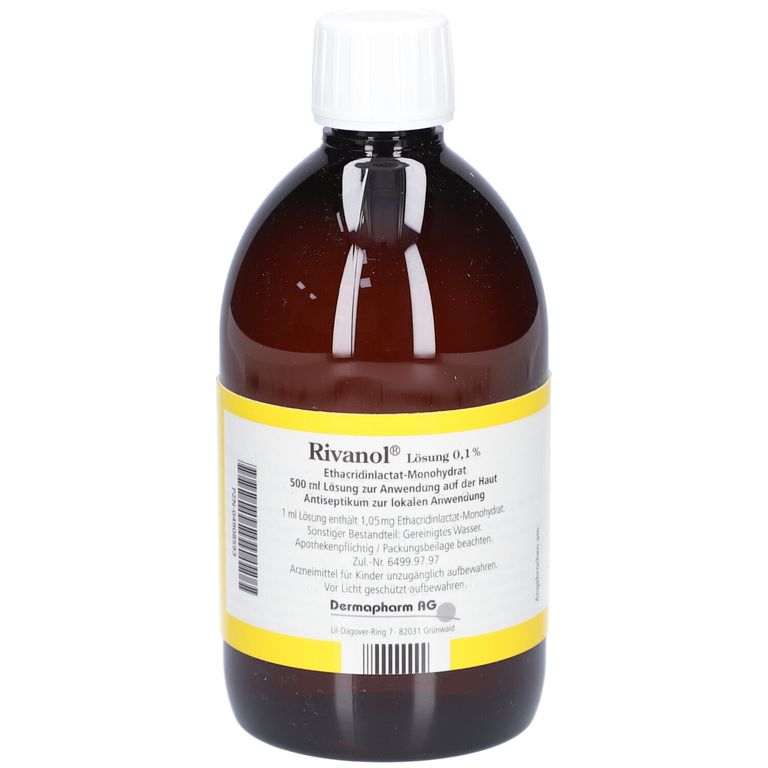 Rivanol® Lösung 0,1% 500 ml - Shop Apotheke