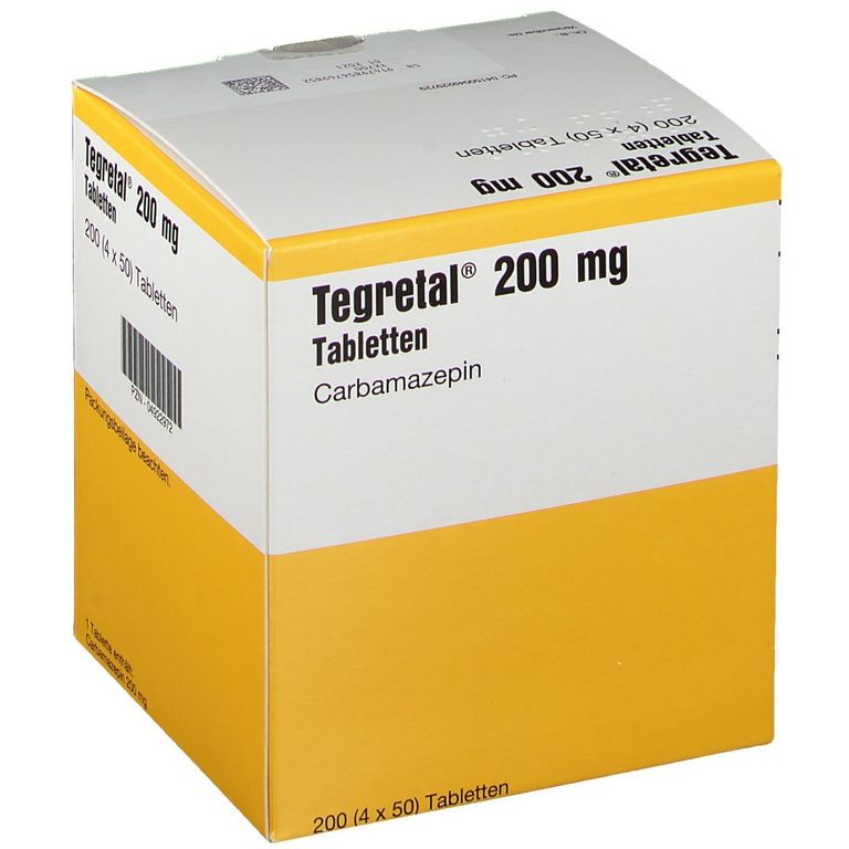 Tegretal® 200 mg 4x50 St mit dem E-Rezept kaufen - Shop Apotheke