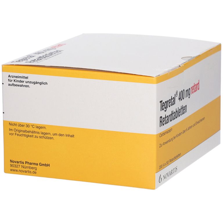 Tegretal® 400 mg retard 4x50 St mit dem E-Rezept kaufen - Shop Apotheke