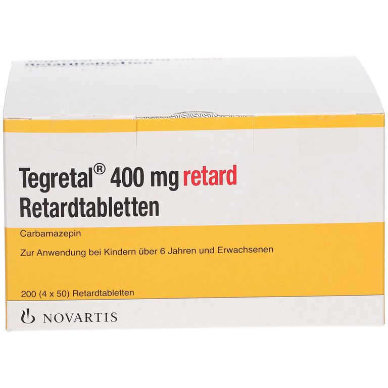 Tegretal® 400 mg retard 4x50 St mit dem E-Rezept kaufen - Shop Apotheke