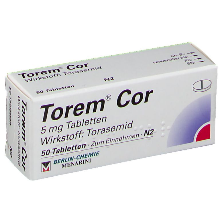 Torem® Cor 50 St mit dem E-Rezept kaufen - Shop Apotheke