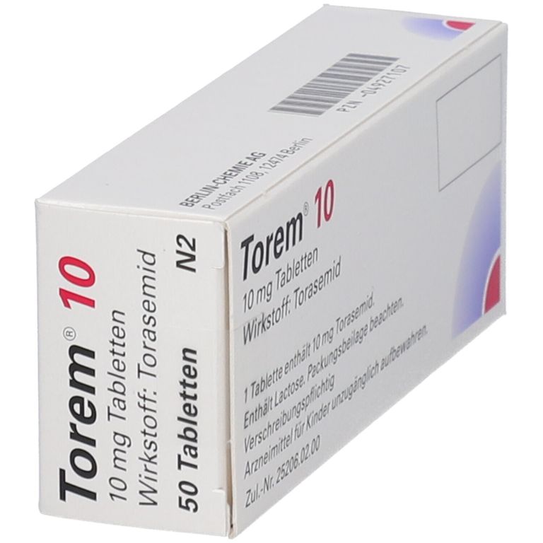 Torem® 10 50 St mit dem E-Rezept kaufen - Shop Apotheke