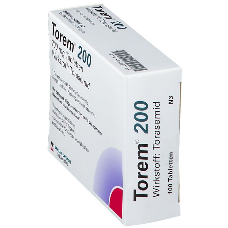 Torem® 200 100 St mit dem E-Rezept kaufen - Shop Apotheke