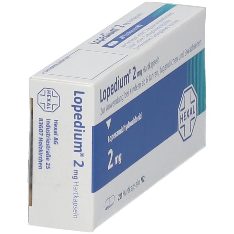 Lopedium® 2 mg 20 St mit dem E-Rezept kaufen - Shop Apotheke