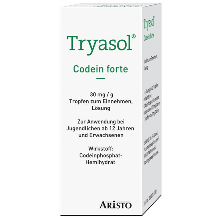 Tryasol® Codein forte 15 ml mit dem E-Rezept kaufen - Shop Apotheke