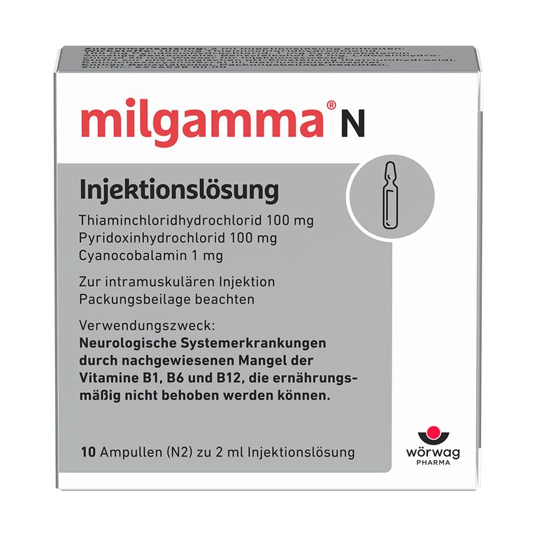 milgamma® N 10x2 ml mit dem E-Rezept kaufen - Shop Apotheke