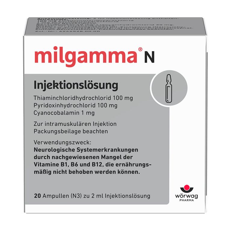 milgamma® N 20x2 ml mit dem E-Rezept kaufen - Shop Apotheke