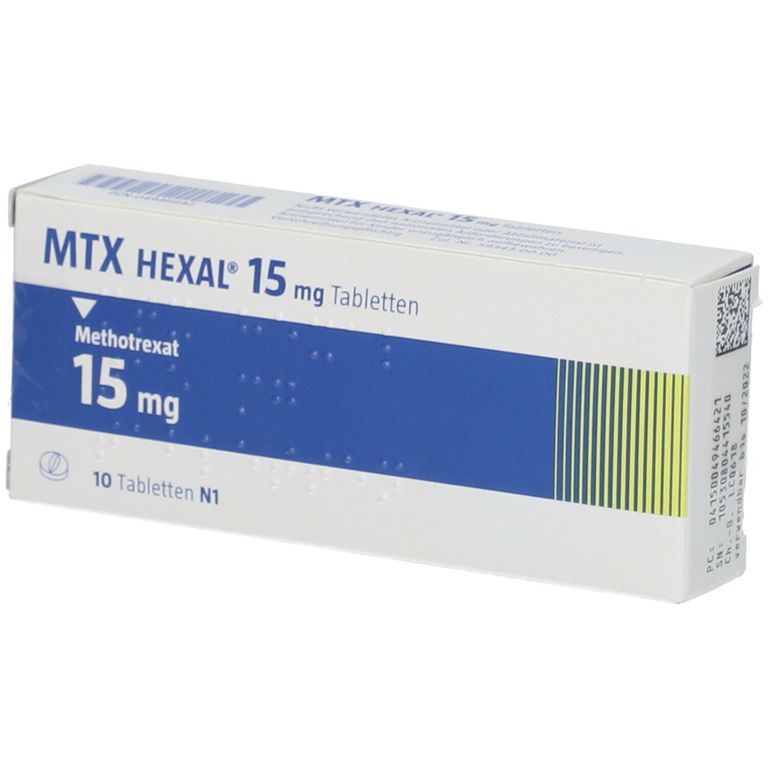 MTX HEXAL® 15 mg 10 St mit dem E-Rezept kaufen - Shop Apotheke