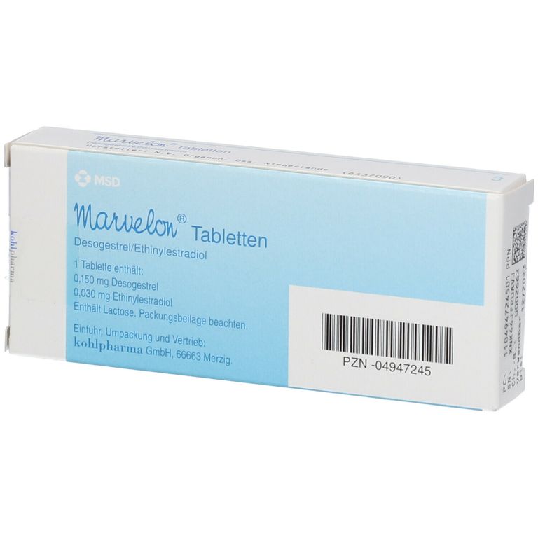 Marvelon 3x21 St mit dem E-Rezept kaufen - Shop Apotheke