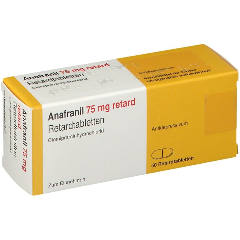 Anafranil 75 mg Retard 50 St mit dem E-Rezept kaufen - Shop Apotheke