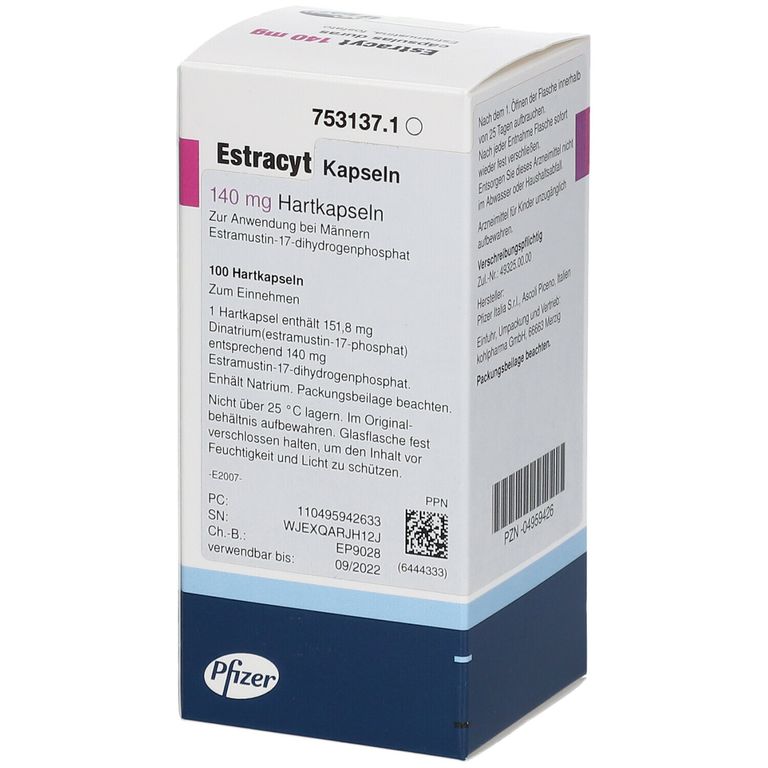 Estracyt 100 St mit dem E-Rezept kaufen - Shop Apotheke