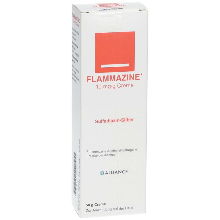 Flammazine Creme 50 g mit dem E-Rezept kaufen - Shop Apotheke