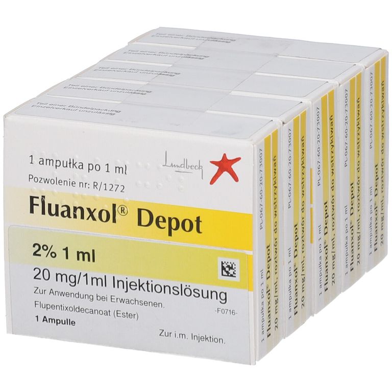 FLUANXOL Depot 2% Injektionslösung 5x1 ml mit dem E-Rezept kaufen ...