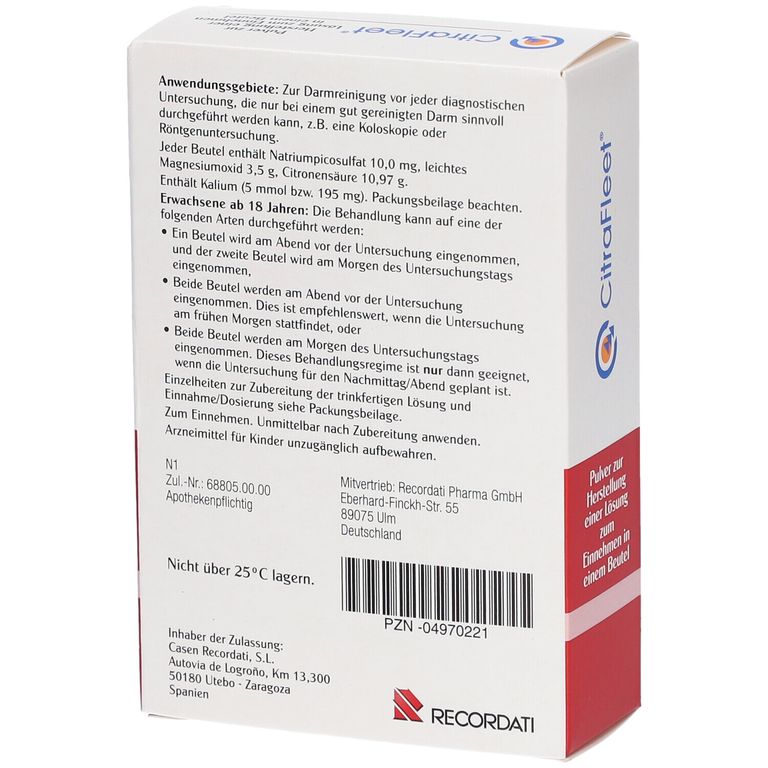 CitraFleet® Pulver zur Herstellung einer Lösung 2 St - Shop Apotheke