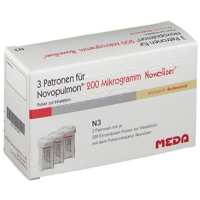 Novopulmon® 200 µg Novolizer® 3 Patronen 3x200 St mit dem E-Rezept ...