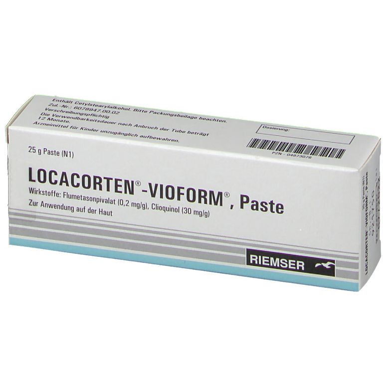 LOCACORTEN®-VIOFORM® 25 g mit dem E-Rezept kaufen - Shop Apotheke