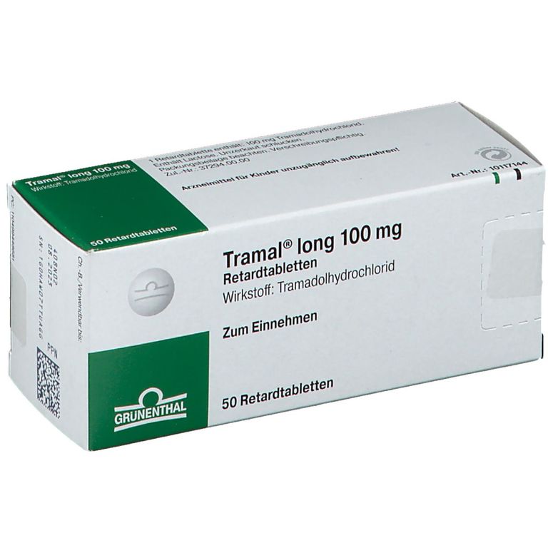 Tramal® long 100 mg 50 St mit dem E-Rezept kaufen - Shop Apotheke