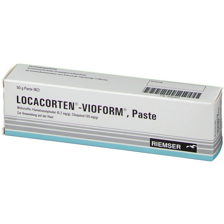 LOCACORTEN®-VIOFORM® 50 g mit dem E-Rezept kaufen - Shop Apotheke