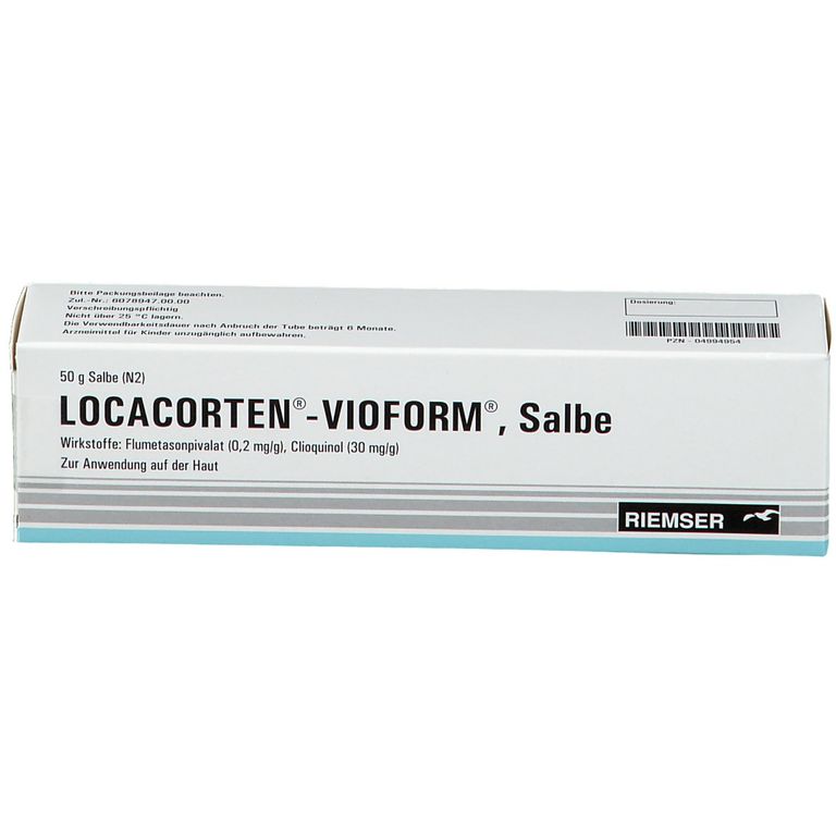 LOCACORTEN®-VIOFORM® 50 g mit dem E-Rezept kaufen - Shop Apotheke