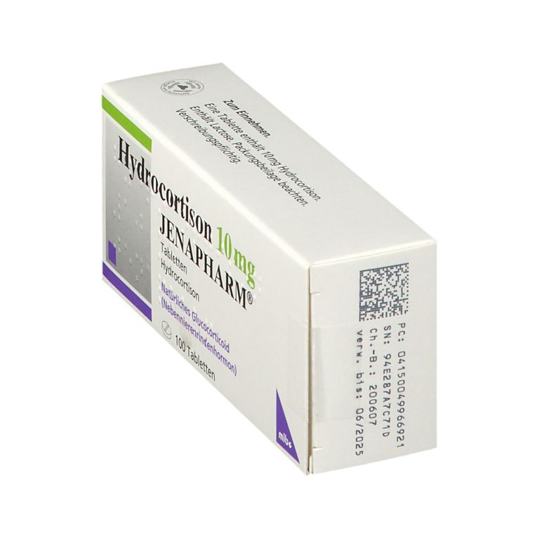 Hydrocortison 10 mg Jenapharm 100 St mit dem E-Rezept kaufen - Shop ...