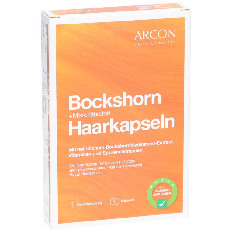 Bockshorn + Mikronährstoff Haarkapseln 60 St - Shop Apotheke