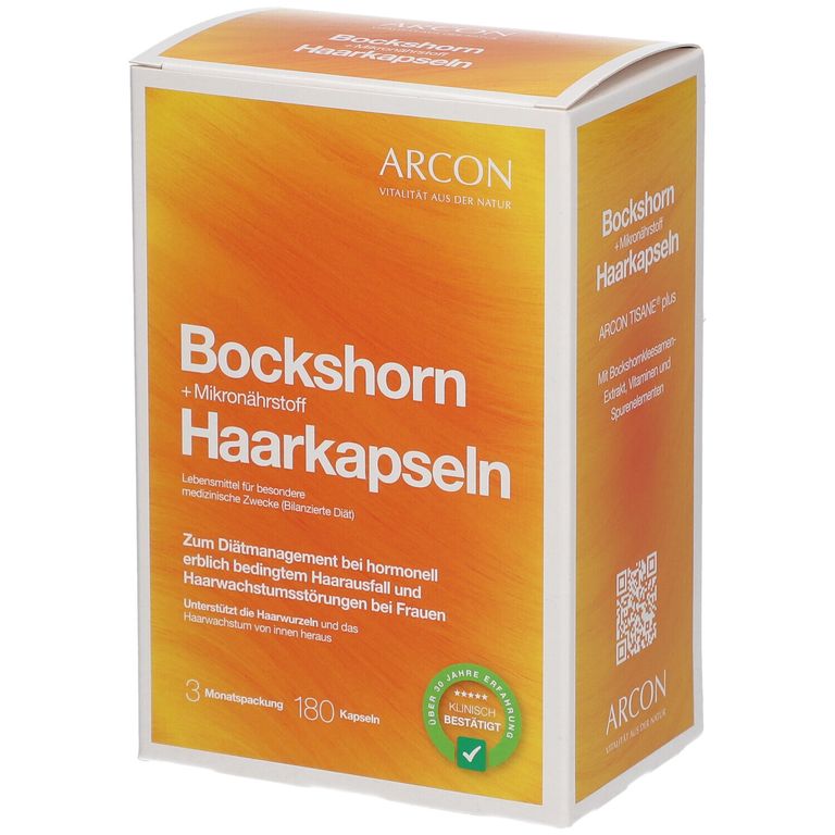Bockshorn + Mikronährstoff Haarkapseln 180 St - Shop Apotheke