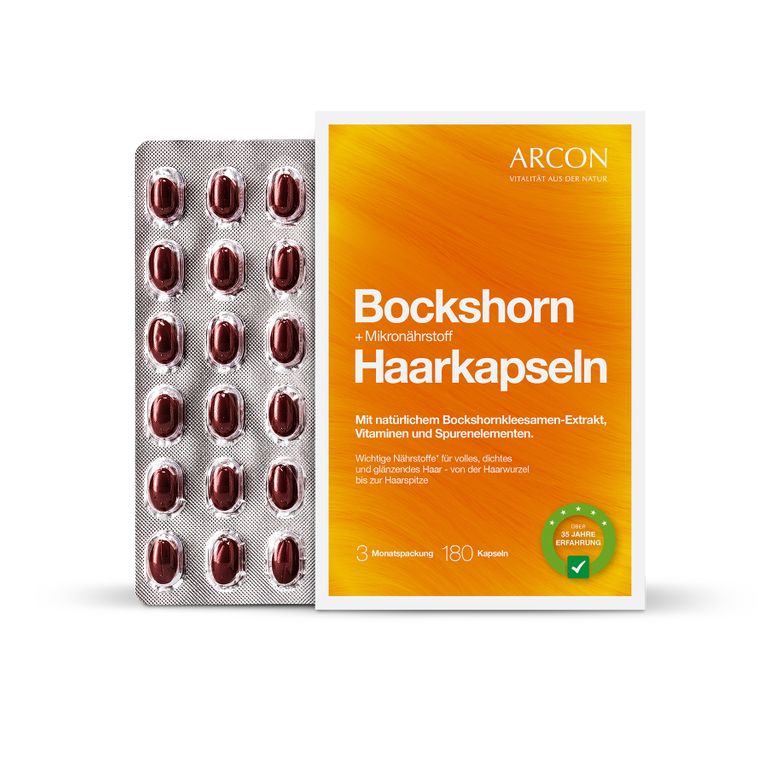 Bockshorn + Mikronährstoff Haarkapseln 180 St - Shop Apotheke