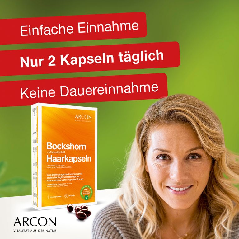Bockshorn + Mikronährstoff Haarkapseln 180 St - Shop Apotheke
