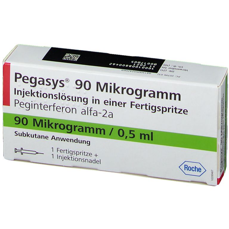 Pegasys® 90 µg 1 St mit dem E-Rezept kaufen - Shop Apotheke