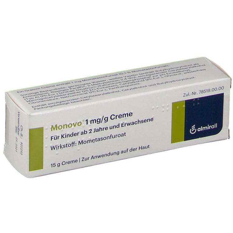 Monovo® 1 mg/g 15 g mit dem E-Rezept kaufen - Shop Apotheke