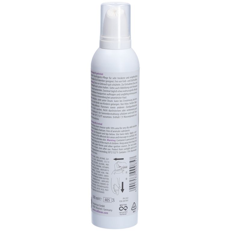 Callusan EXTRA Cremeschaum 300 ml - Shop Apotheke