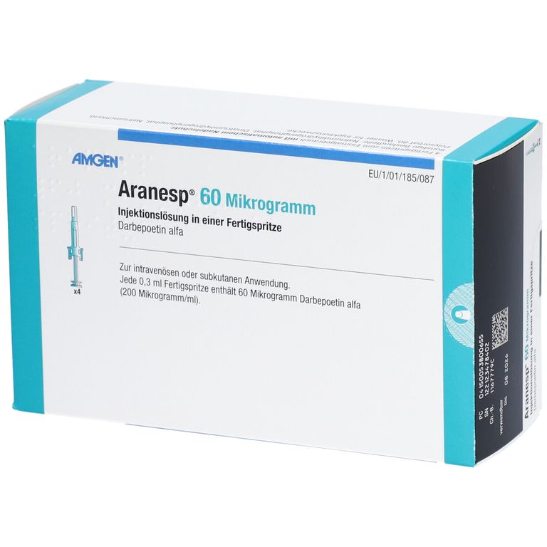 Aranesp® 60 µg 4 St mit dem E-Rezept kaufen - Shop Apotheke